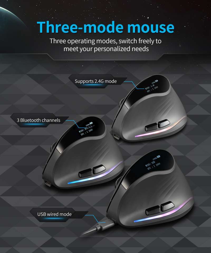 Jual Zelotes F35c Silent Click Bluetooth Wireless 2.4g Rgb Programmable ...