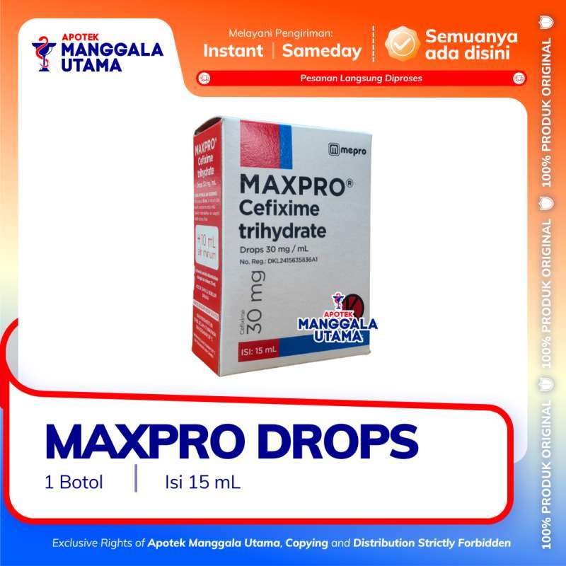 Jual Maxpro Drops Per Botol Isi 15 Ml (mepro) Di Seller Apotek Manggala ...