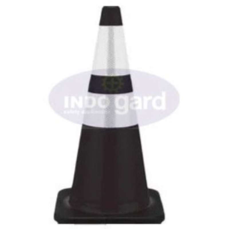 Jual Cone Hitam 70cm Kerucut Hitam Rubber,pembatas Jalan,lalin Traffic ...