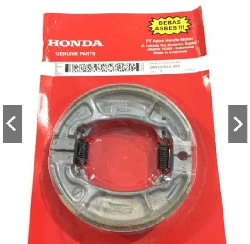 Jual 06430-k44-v80 Brake Shoe Kampas Rem Belakang Shoe Set Brake Motor ...