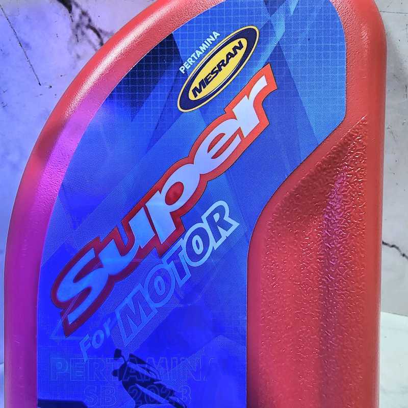 Jual Pertamina Mesran Super For Motor 20w-50 800ml/ 0,8 Liter (oli ...