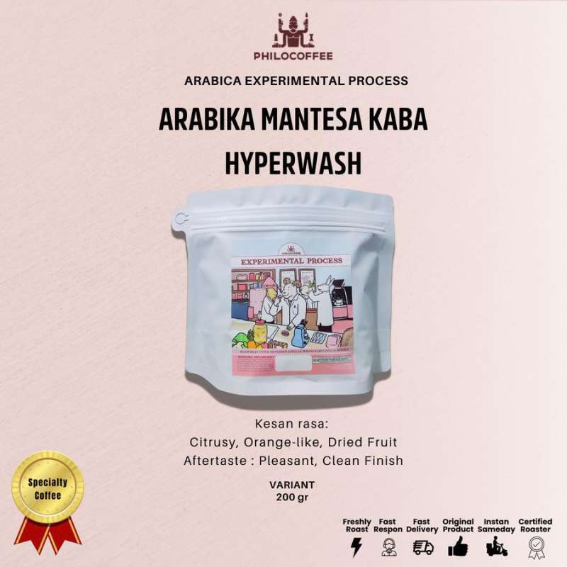 Jual Kopi Arabika Mantesa Kaba Hyperwash 500gr | Kopi Arabika Di Seller ...
