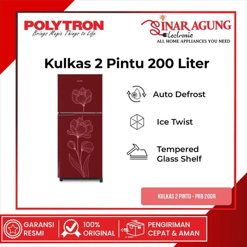 Kulkas Polytron Silver Polytron - 🔥 Garansi Resmi & Harga Terbaru 2026