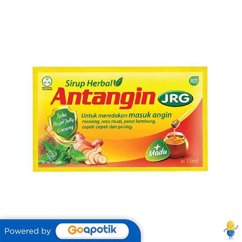 Jual Antangin Jrg + Madu 15 Ml Sachet Di Seller Apotek Anggun Jaya ...