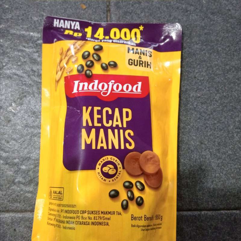 Jual Kecap Indofood 550g Di Seller Toko Cahaya Sembako. - Cipondoh ...
