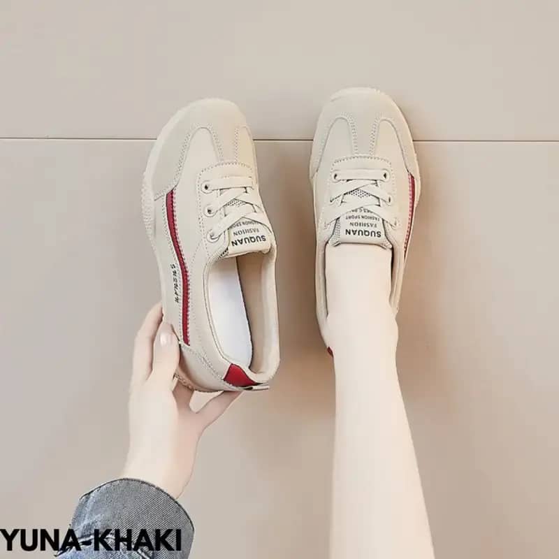 Promo Findme 36-40 Yuna Sepatu Sneakers Wanita Yuna Model Simple Comfy ...