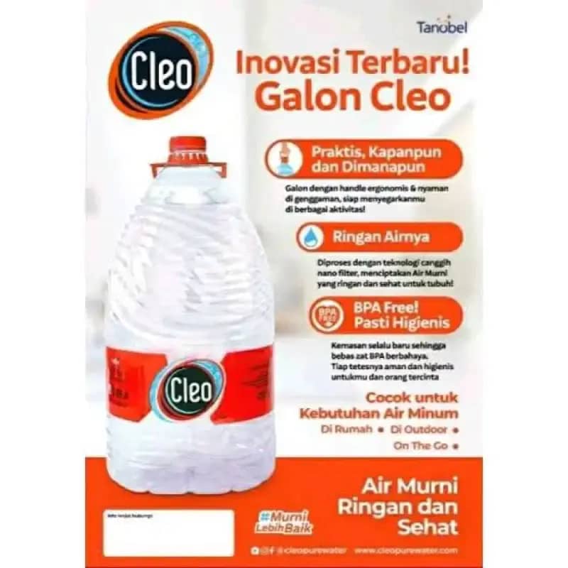 Cleo Galon 🔥 - Terlengkap & Harga Terbaru Juni 2026