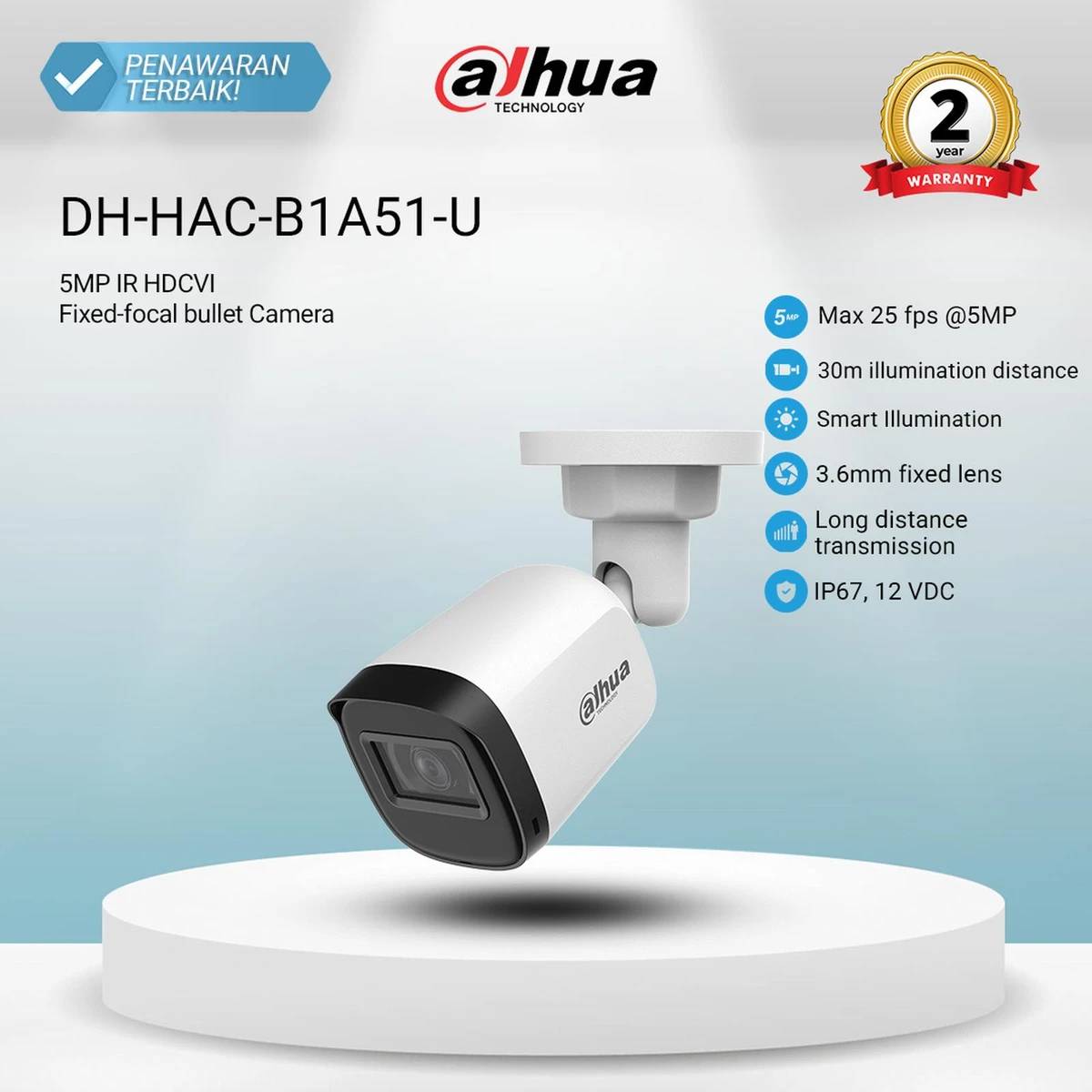 Cctv Dahua Ir Bullet Garansi Resmi Indonesia 🔥 Harga Murah Juni 2026