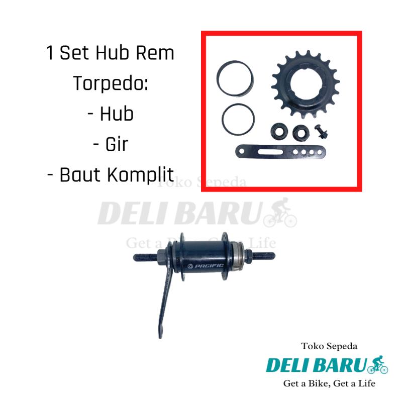 Promo Hub Rem Torpedo 36 Hole Sepeda Bmx Fixie 36h Diskon 6% Di Seller ...