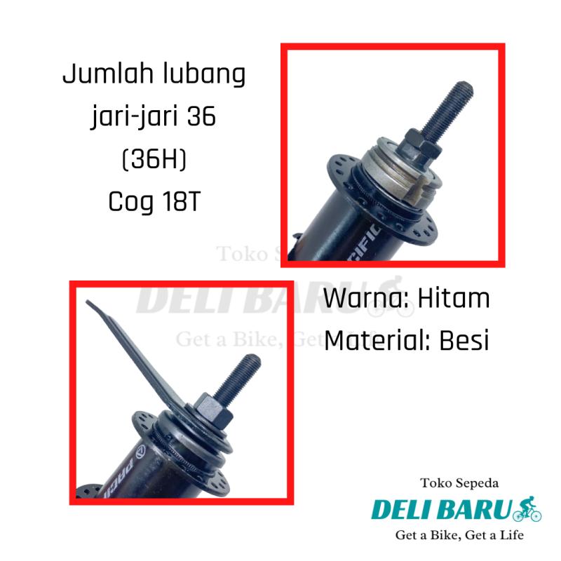 Promo Hub Rem Torpedo 36 Hole Sepeda Bmx Fixie 36h Diskon 6% Di Seller ...