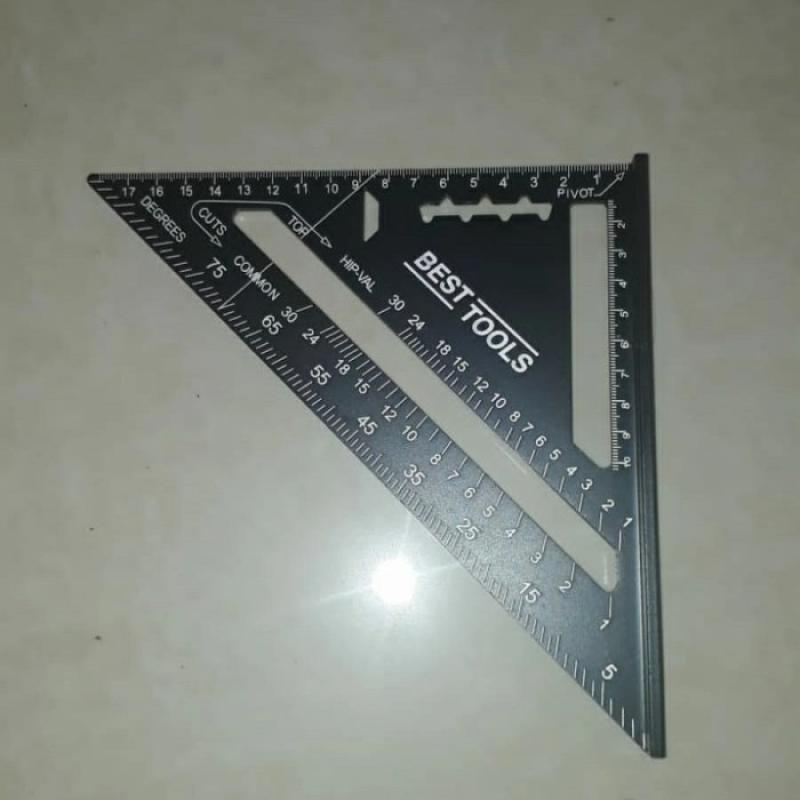 Jual Speed Square 7 Inch Solid Black/ Penggaris Siku Hitam Di Seller ...