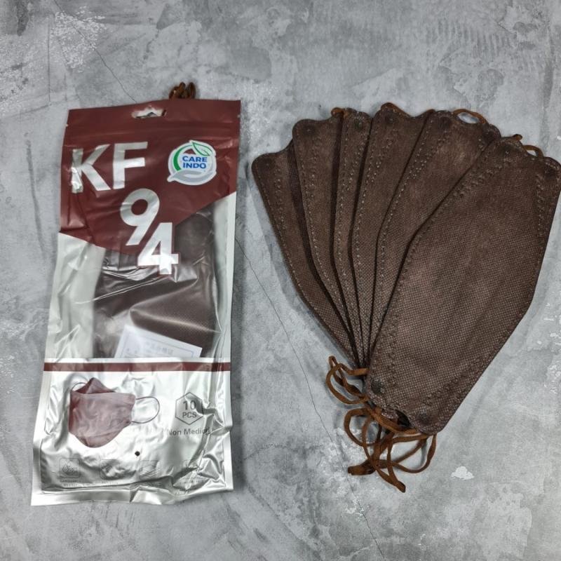 Jual Masker Kn95 Model Kf94 Korea Mask Warna 4ply Dewasa Import Kf94 ...