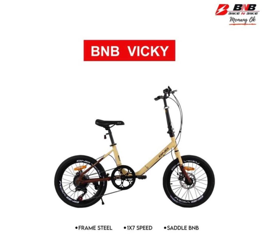 Promo Sepeda Bnb Vicky Ukuran 20 Inch Diskon 12% Di Seller Zevan Shop ...