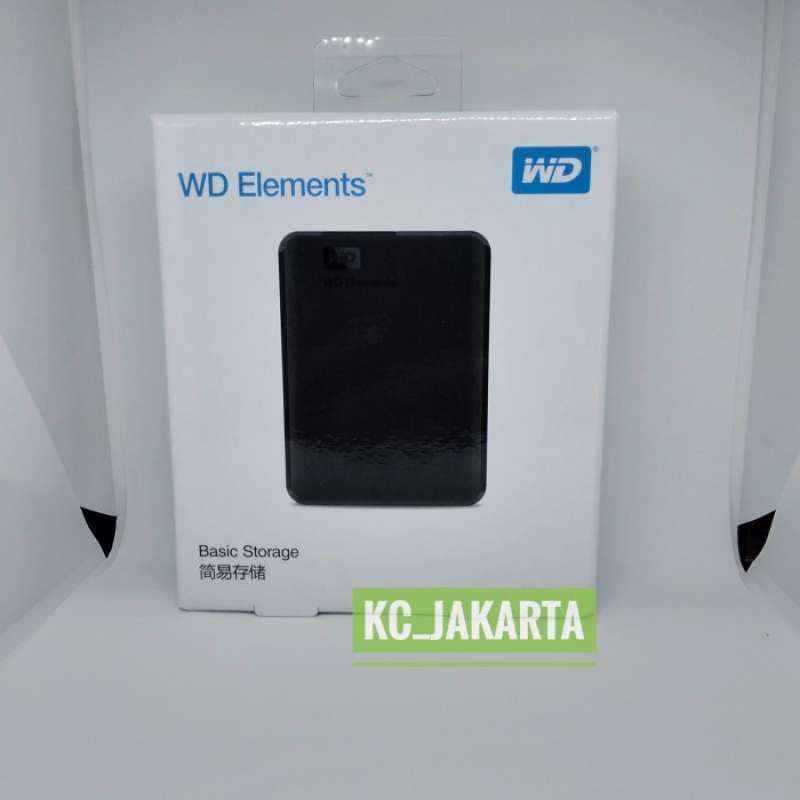 Promo Hdd Hardisk Eksternal External 2.5-Wd Elements 500Gb Hitam Diskon ...