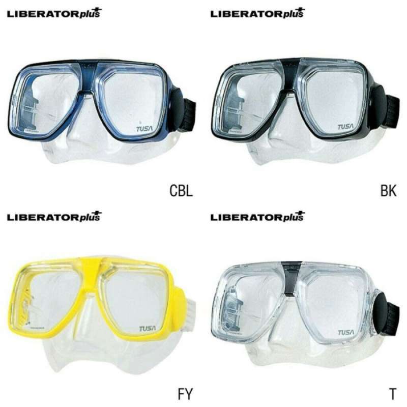 Promo Tusa Liberator Plus Qb Bk - Tm-5700qb - Alat Diving - Mask Diskon 15% Di Seller Zevan Shop ...