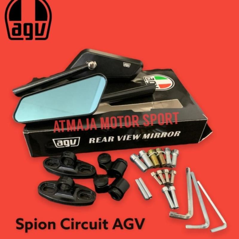 Jual Spion Circuit Agv Racing Blue Mirror Nmax Aerox Pcx Vario 150 Mio ...