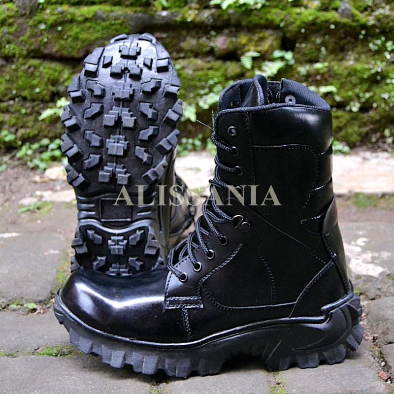 Promo Sepatu Pdl Safety Crocodile Ujung Besi Dinas Lapangan - 39 Hitam ...