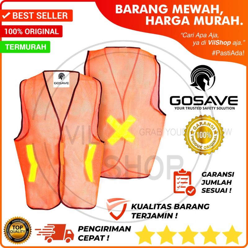 Jual Rompi Safety Gosave Asli / Baju Safety Proyek Go Save Original ...