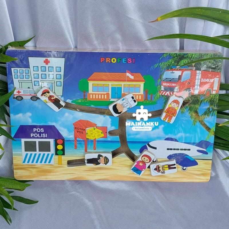 Jual Mainan Edukasi Anak Maze Alur Profesi Di Seller Mainanku Ya ...