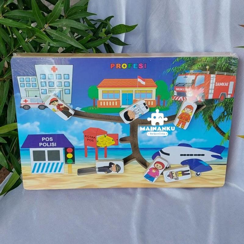 Jual Mainan Edukasi Anak Maze Alur Profesi Di Seller Mainanku Ya ...