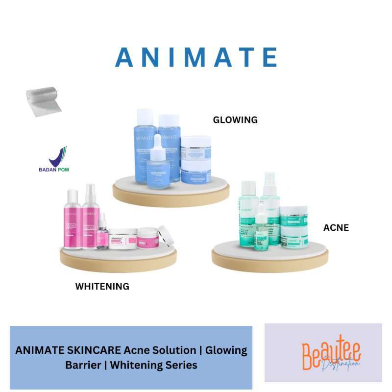 Jual Animate Skincare Acne Solution | Glowing Barrier | Whitening Di ... Jual Animate Skincare Acne Solution | Glowing Barrier | Whitening Di ...