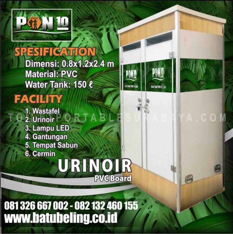 Jual Sewa Toilet Portable Urinoir Pon10 Kamar Mandi Urinator Wastafel ...