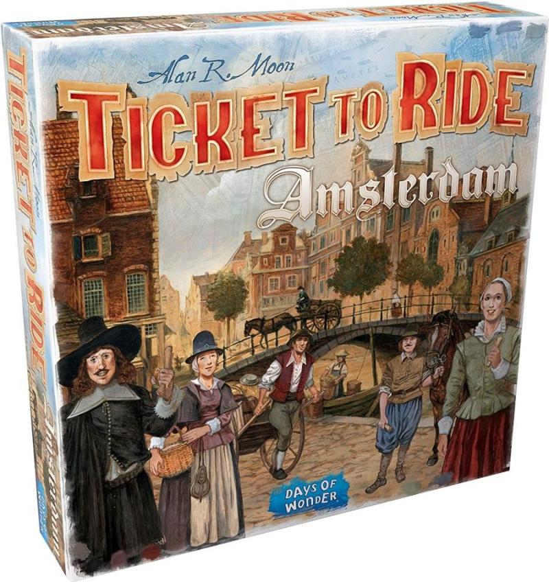 Jual Days Of Wonder Ticket to Ride Amsterdam Board Game di Seller ...