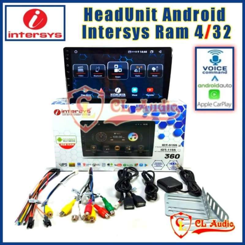 Promo Head Unit Android Intersys 9 IDT 9155 360 GPS RAM 4/32 TV Tape ...