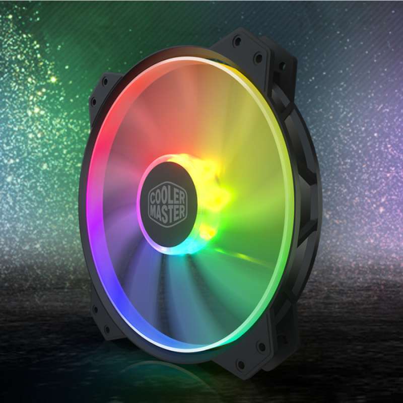 Promo COOLER MASTER MASTERFAN MF200R ARGB - 200mm Fan - Multivariasi ...