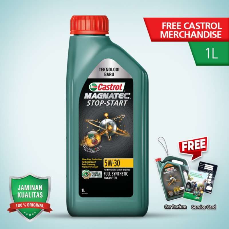 Jual Oli Mesin Mobil Castrol Magnatec Stop-Start 5W-30 Kemasan 1L ...
