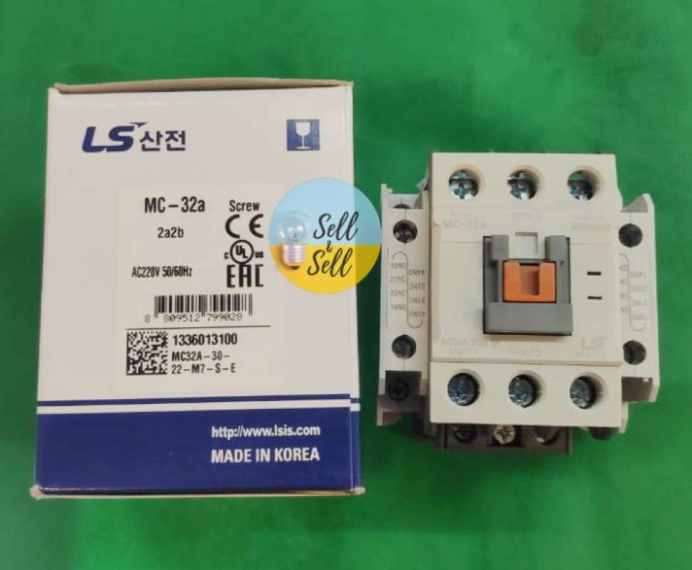 Promo Kontaktor MC-32A merek LS /Magnetic Contactor MC32A merk LSis ...
