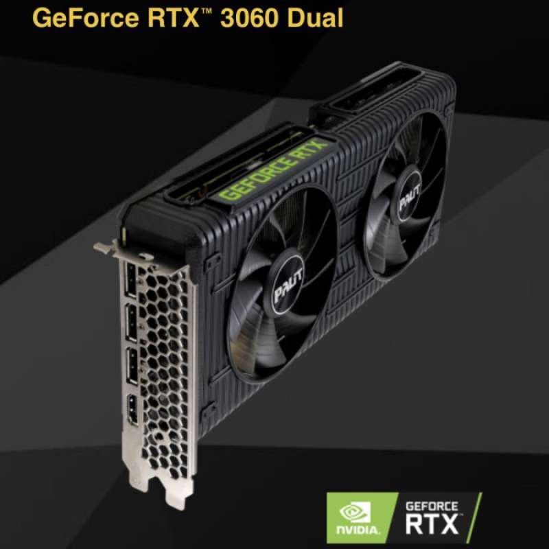 Promo Palit Nvidia Geforce RTX 3060 Dual 12GB GDDR6 Diskon 23% di Seller Ulita Store - Kalibata ...