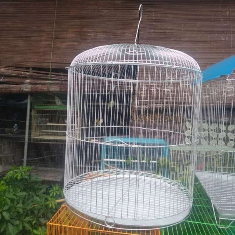 Promo sangkar burung bulat besi besar Diskon 33% di Seller DENTA PET ...