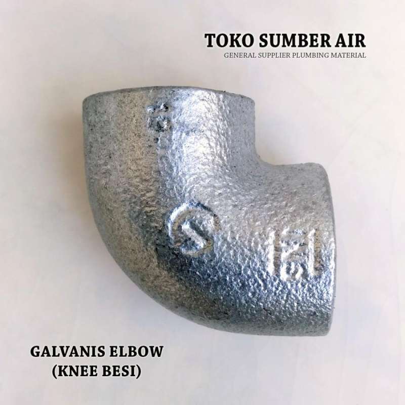 Jual Galvanis Elbow 2 1/2 Inchi - Knie Drat - Besi Di Seller Sumber Air - Sumber Air - Kota ...