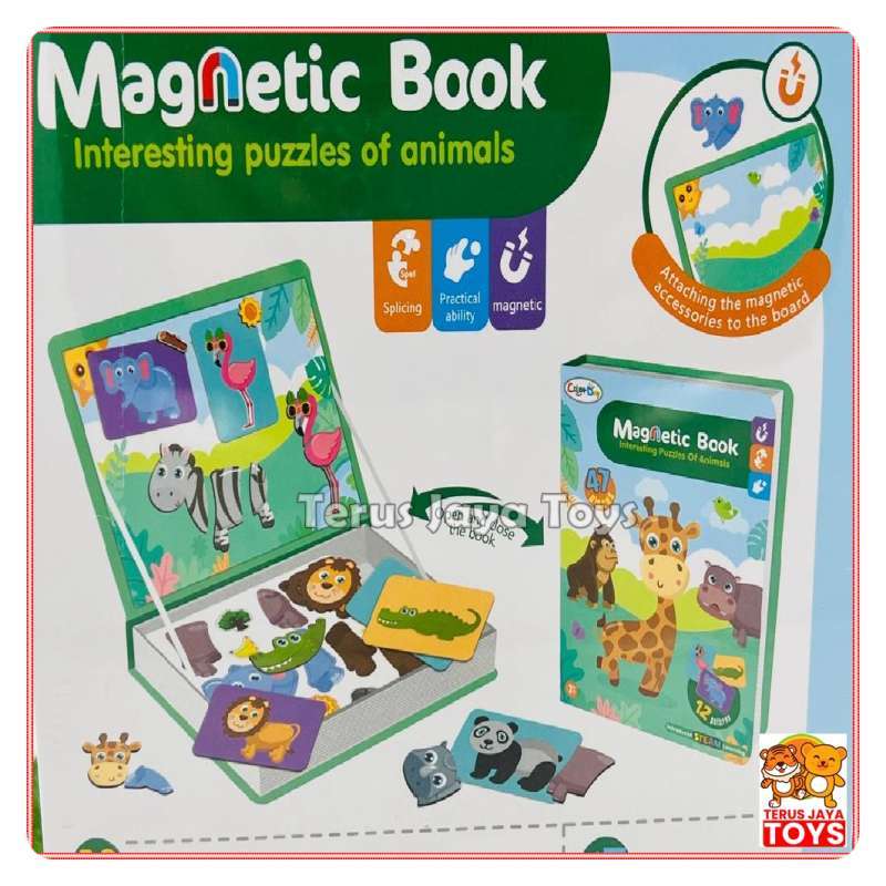 Jual Mainan Edukasi Anak Puzzle Buku Magnet Flash Card di Seller Terus ...