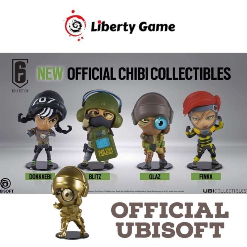 Jual Ubisoft Official Collection Chibi Figure Rainbow Six Siege Series ...