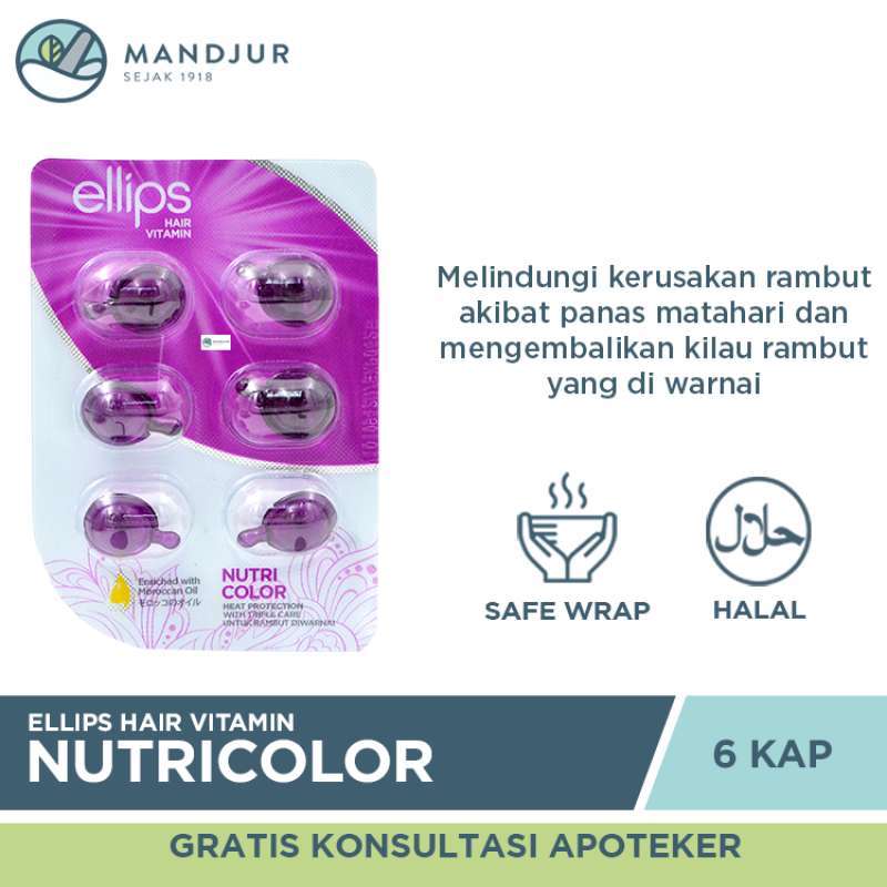 Jual Ellips Hair Vitamin Nutricolor Terbaru - Harga Promo Februari 2024 ...