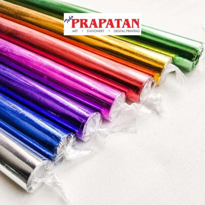 Jual Kertas Emas 50x64cm 10 Lembar / Kertas Metalik / Kertas Marmer ...