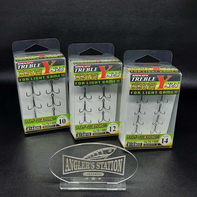 Promo Treble Hooks Y-S25 Decoy Diskon 33% di Seller Leon Storee - Kalibata, Kota Jakarta Selatan ...