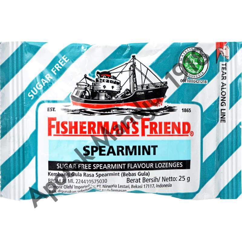 Promo Fisherman's Friend Spearmint Sugar Free - Permen Pelega ...