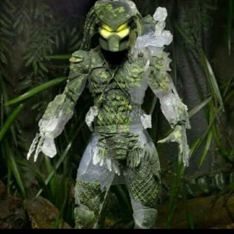 Promo Neca Predator Jungle Demon Invisible Camoflase Action Figure ...