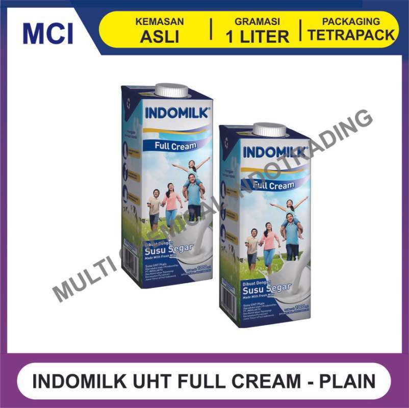 Jual Indomilk Full Cream Uht 1000 Termurah - Harga Grosir Terupdate Hari Ini | Blibli
