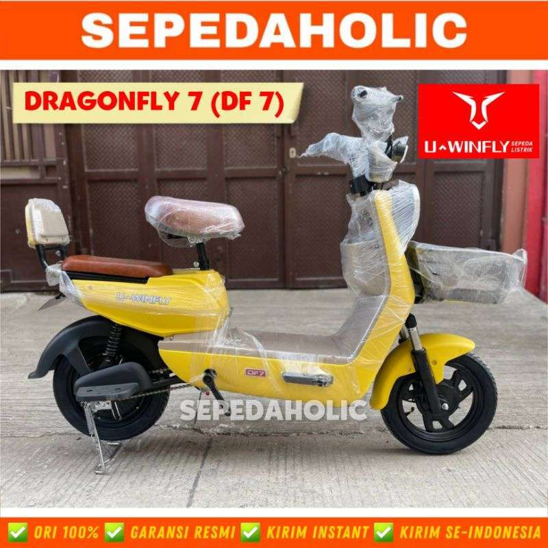 Jual Sepeda Motor Listrik UWINFLY DRAGONFLY 7 / DF 7 / DF7 / COOLTECH ...