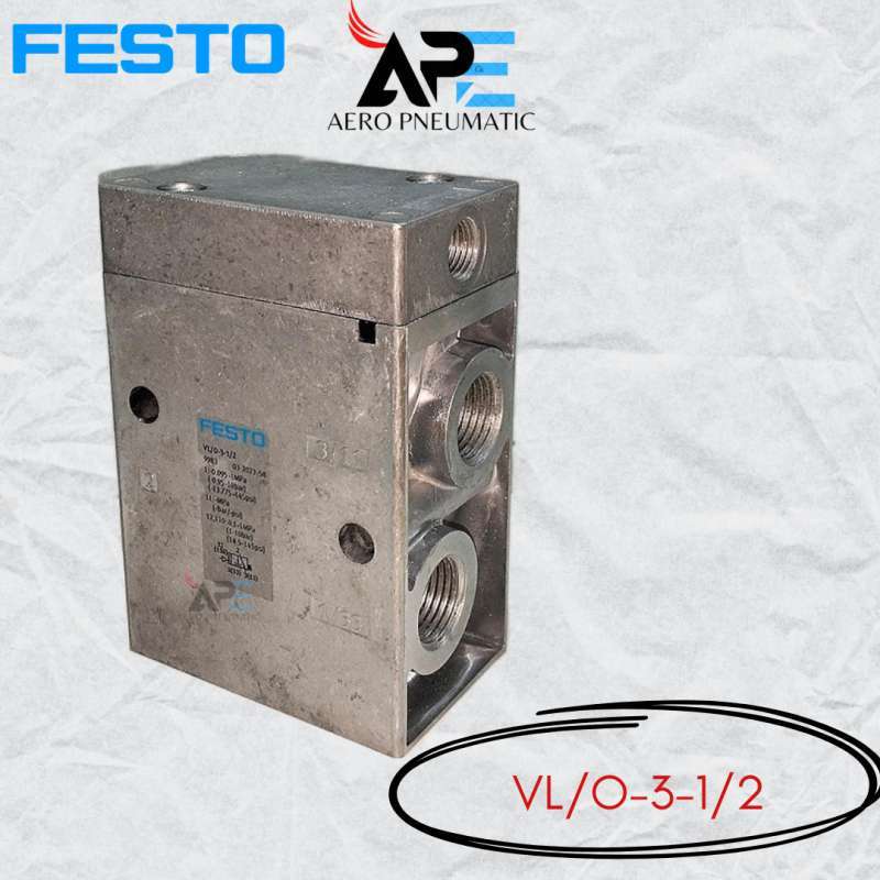 Jual SOLENOID VALVE PILOT FESTO VL/O-3-1/2 di Seller Aero Pneumatic ...