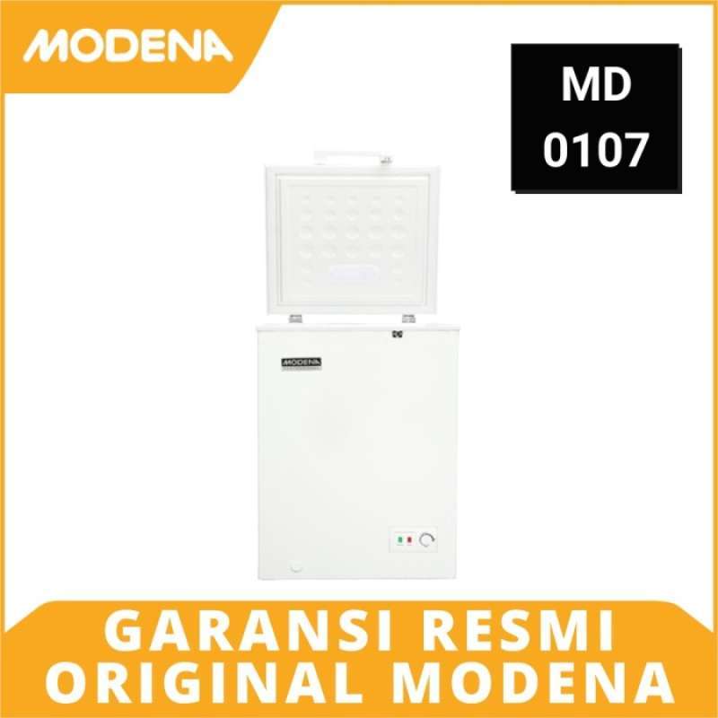 Jual Chest Freezer Box Modena Md 0107 Kapasitas 105 Liter Di Seller