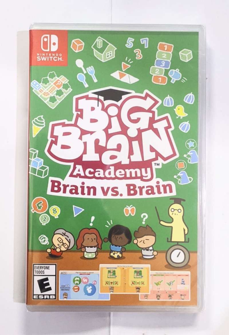 Promo Kaset Switch Big Brain Academy: Brain Vs. Brain Diskon 17% di Seller Gadget Gaming ...