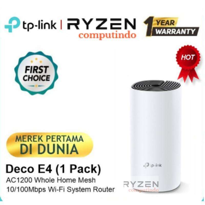 Jual TP-link Deco E4(1-pack) Wireless Router di Seller Ryzen computindo ...