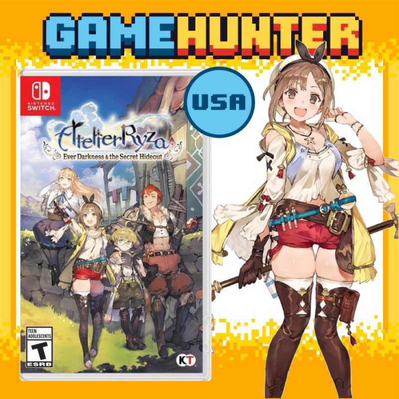 Promo Nintendo Switch Atelier Ryza Ever Darkness & Secret Hideout ...