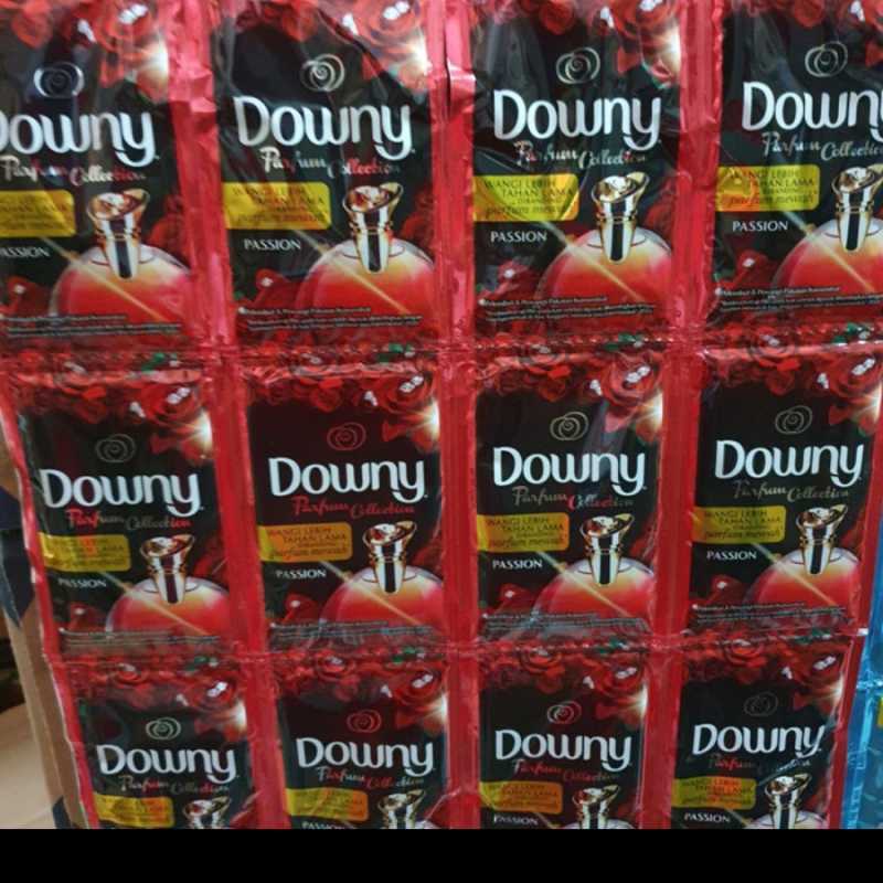 Jual 1 Lusin Downy Sachet MERAH (PASSION) 22ml isi 12 Sachet di Seller ...