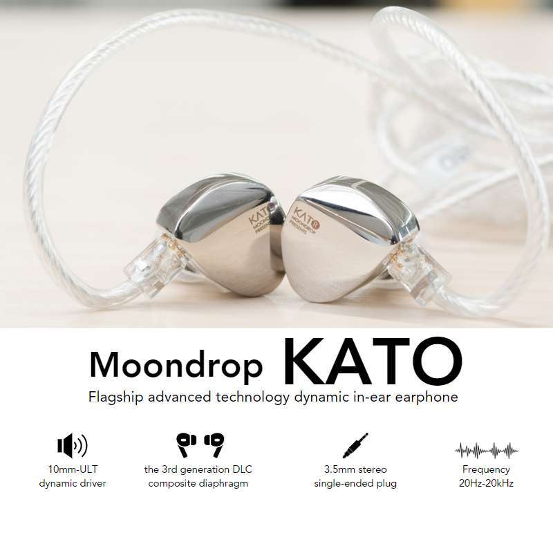 Jual Moondrop Kato Flagship advanced technology dynamic in-ear earphone ...